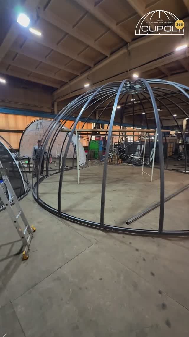 Купольная беседка  D 7м | Заказать 📲 8(993) 370-44-00