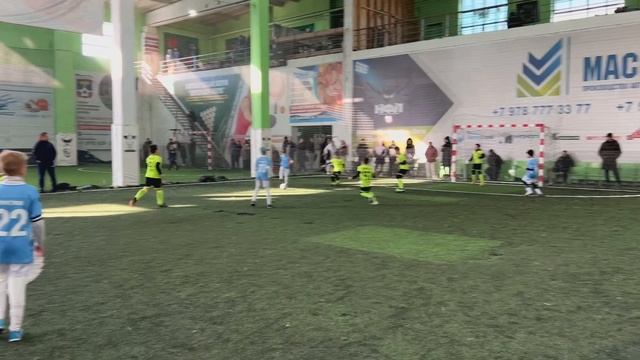 01-03-2025. ОЗП-2015-16 ТЛ (4+1). ДЮФК "Севастополь" 2016-2017 - СШ «Смарт футбол» 2015.2 ". 2 тайм