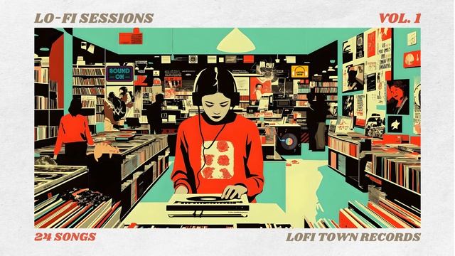 Приятная фоновая Лофи музыка [видео 4К] для релакса, учебы, работы: чилл Lo-fi Trip-Hop