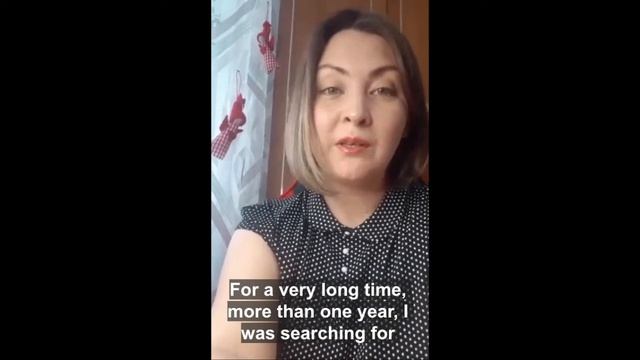 Aleksandra about the Autogenic Training Marathon.