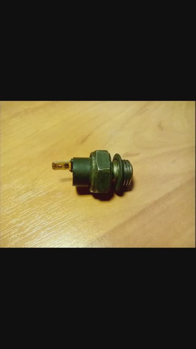 Проверка датчика аварийного давления масла