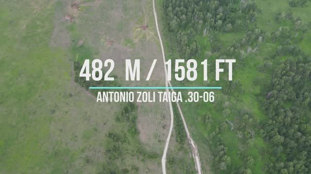 Antonio Zoli Taiga .30-06 VS НПЗ (Sibfire) 13г . Дистанция 482 м