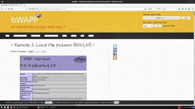 7. Local File Inclusion Basics