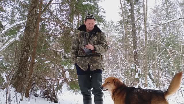 Охота на зайца, закрытие сезона.