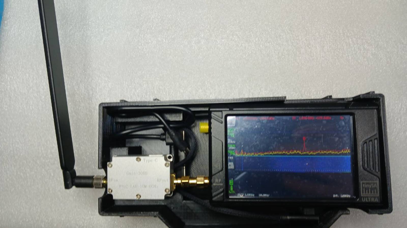 Испытания в полях Дельфин с усилителем