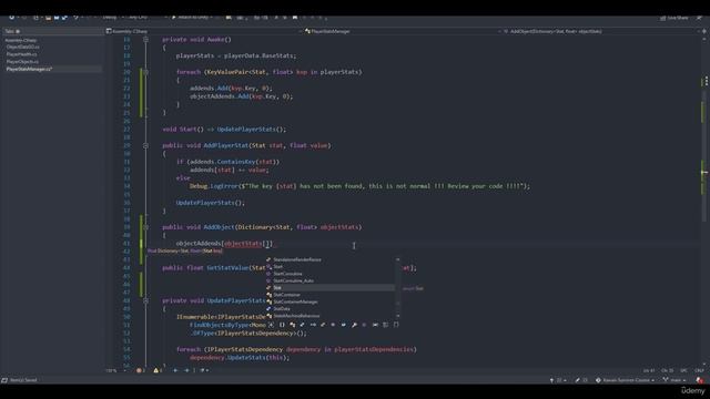 2 -Managing the new Objects