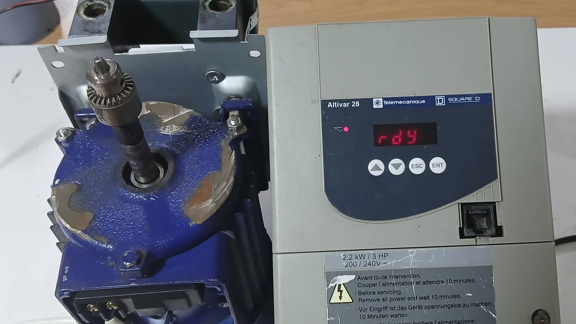 Регулировка скорости однофазного двигателя.