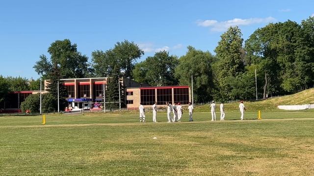 RPL 2022 LMCC vs MWCC / Cricket close-up /CSKA field