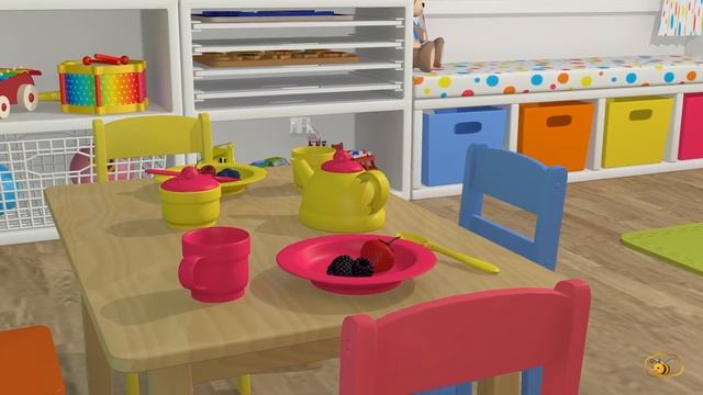 Игровая комната Масика и Малышки. Мультик для самых маленьких про игрушки： кухня, машинки