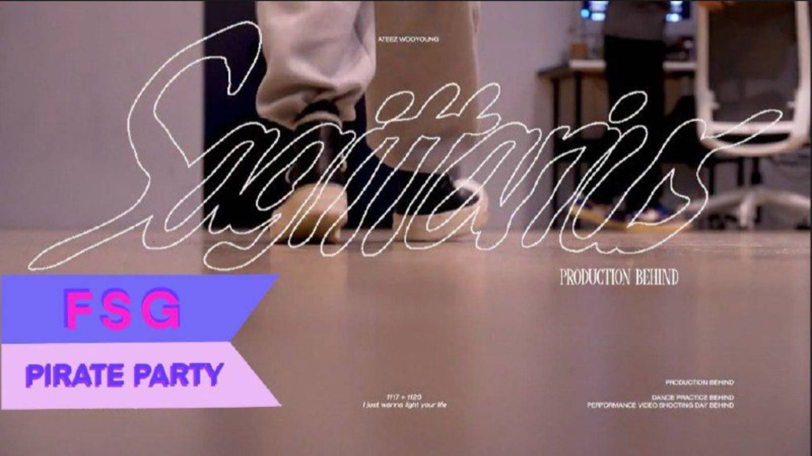 [RUS.SUB] Чон Уён - "Sagittarius" - За кадром | ATEEZ