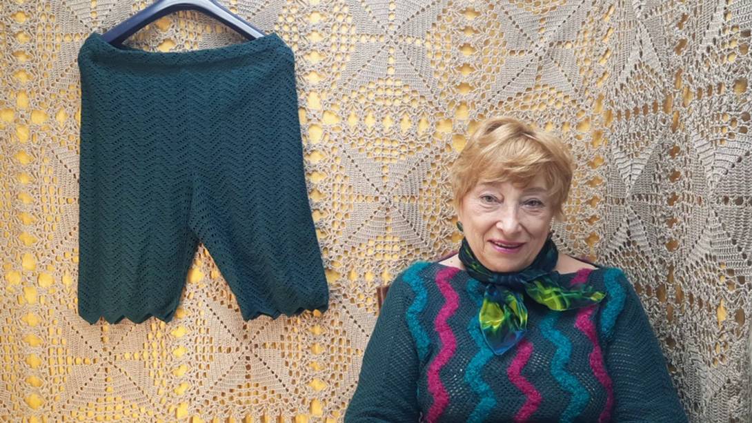 Вязаные штанишки "Озорница". Мастер-класс по вязанию крючком от О. С. Литвиной.