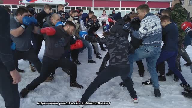 Масленица.Кулачные бои.
