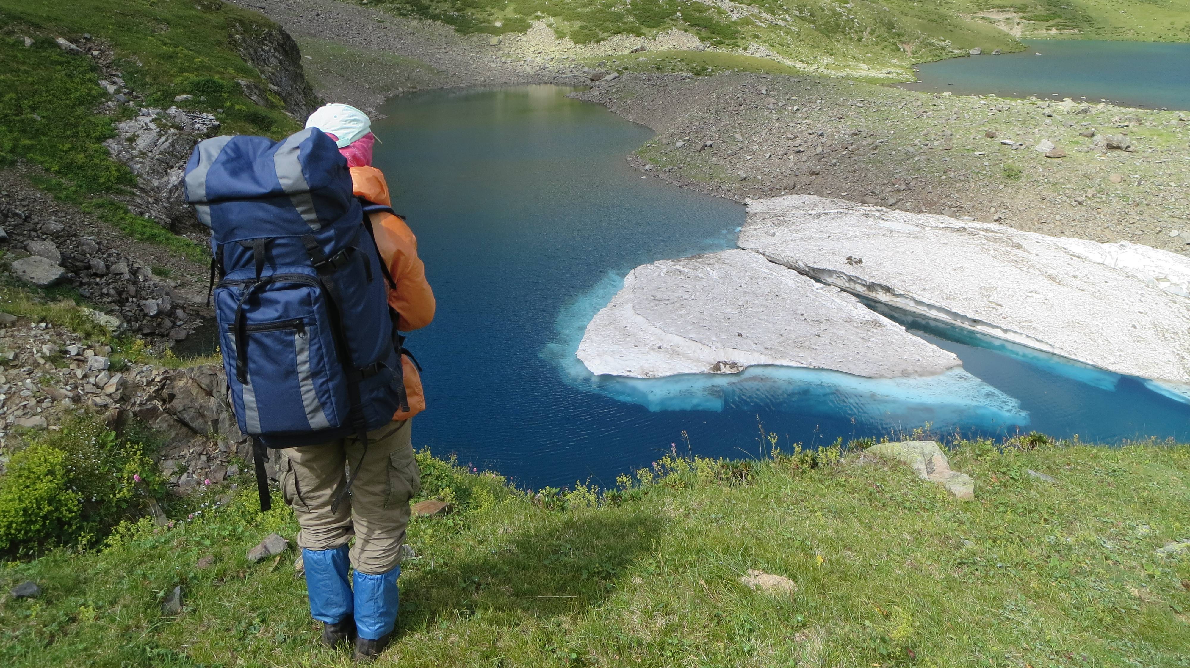 Сказочный Архыз. Ч.5. Озера Голубое, Кяфар, перевал Кынхара. Горный поход.