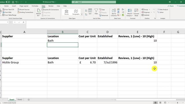 2-004. Advanced Filter