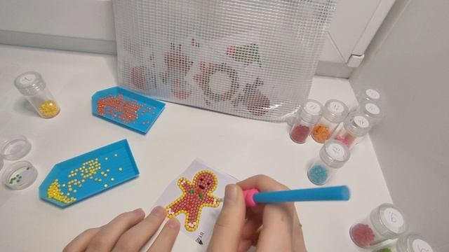 Алмазная Мозаика Печенька Новогодняя