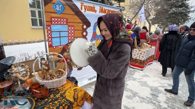 В Астраханском кремле с размахом отпраздновали Масленицу