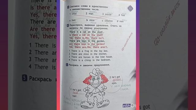 ГДЗ. 2 КЛАСС. Английский язык. Рабочая тетрадь. В. Эванс, Дж. Дули. Страницы 46-47. С комментариями