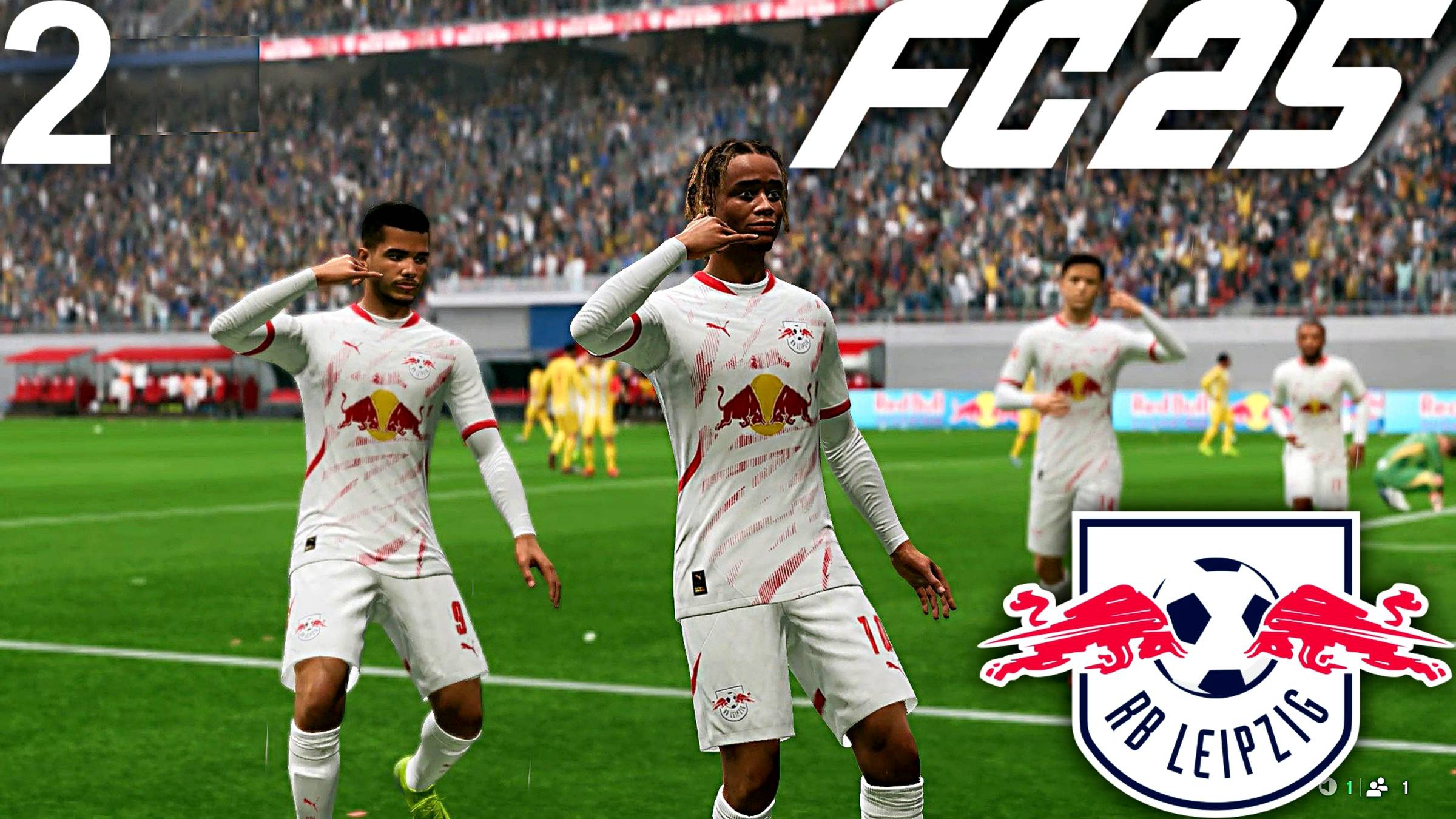 FC 25 КАРЬЕРА ЗА ЛЕЙПЦИГ #2 - ЛЕЙПЦИГ УДАРНО НАЧИНАЕТ  СЕЗОН!!!