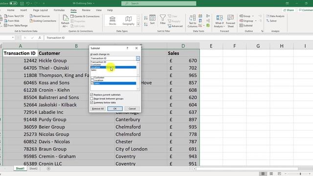2-007. Outlining Data