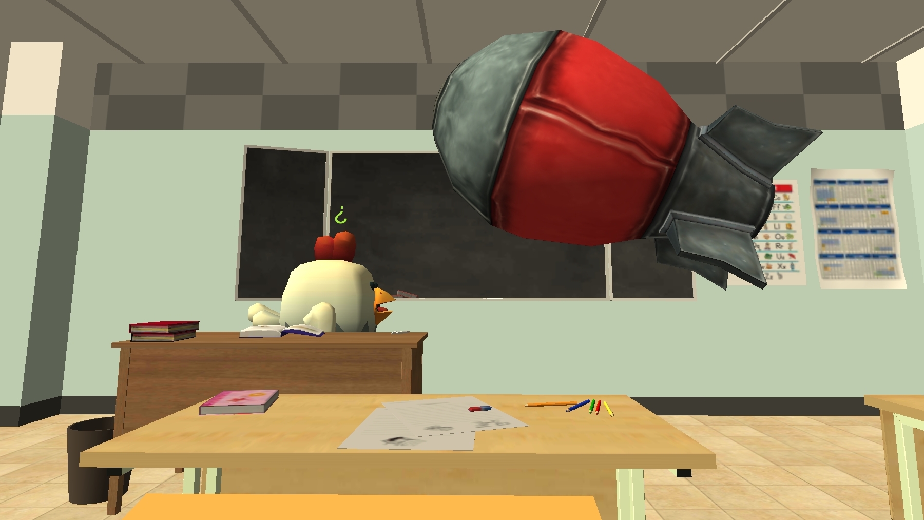 мы победили балди в чикен ган