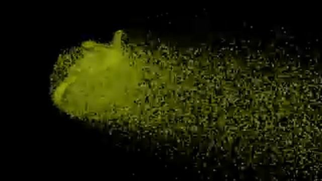 Визуализация моделирование физического явления дисперсии частицы. 3D Studio МАХ