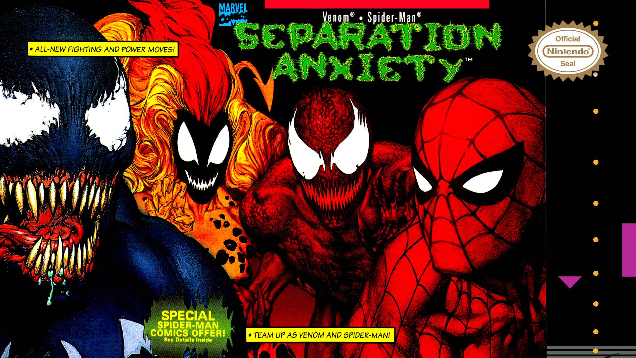 🎮Spider-Man and Venom: Separation Anxiety // SNES // 16 bit // 1440p, 60 fps 🕷