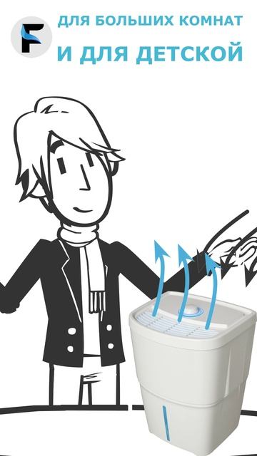 Воздухоочиститель Fanline Aqua VE 400-1 обеспечит комфорт и хорошее настроение