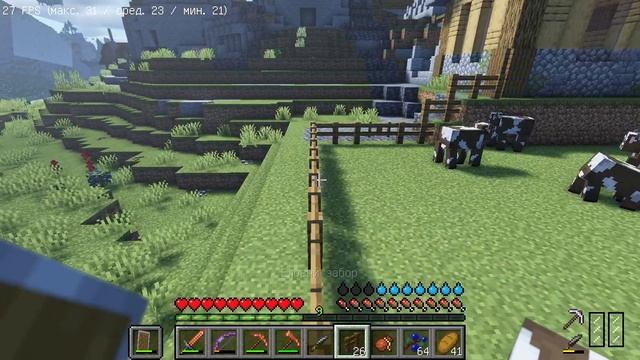 010. Minecraft. В поселении. Фермерские заботы [20240825]