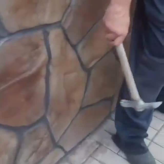 Печатный декоративный бетон: отзывы владельцев