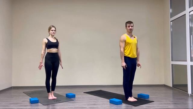 Активная йоги с учеником ‼️‼️ Средний уровень, у тебя получится ️