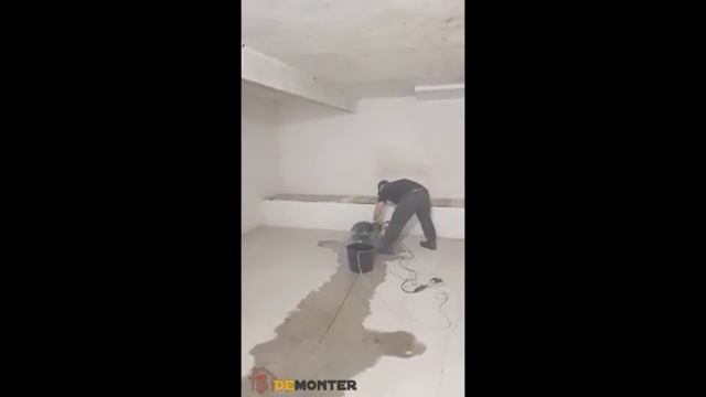 Новый метод снятия бетонной стяжки – Резка дисковой пилой