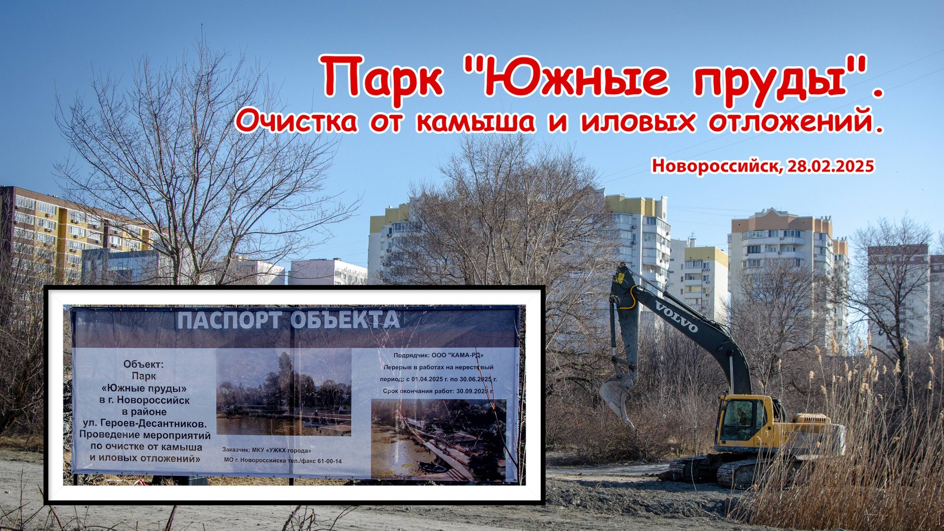 Парк "Южные пруды". / 2025.02.28