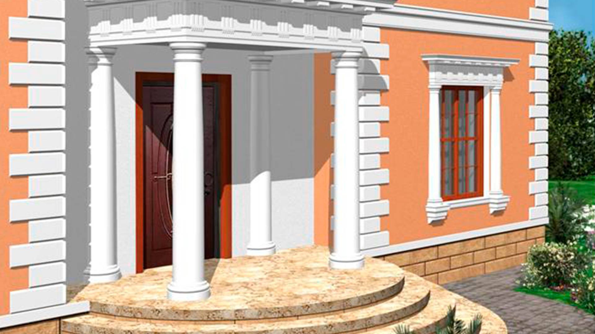 ДЕКОР ФАСАДА ДОМА