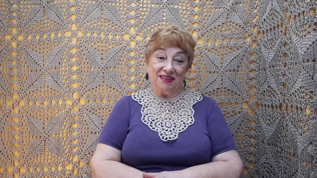 Манишка "Элегия". Мастер-класс по вязанию крючком от О. С. Литвиной.