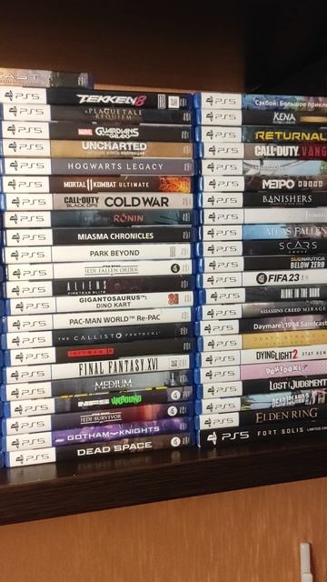 Набрал в Коллекцию ровно  100 игр на ps5