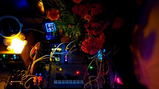 Генерация модульной музыки, электронные звуки [30 мин, видео 4К]: эмбиент музыка для релаксации