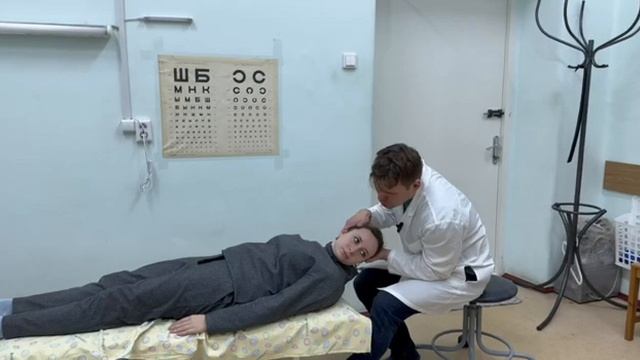 Диагностика ДППГ/Доброкачественное пароксизмальное позиционное головокружение. Проба Дикса-Холлпайка