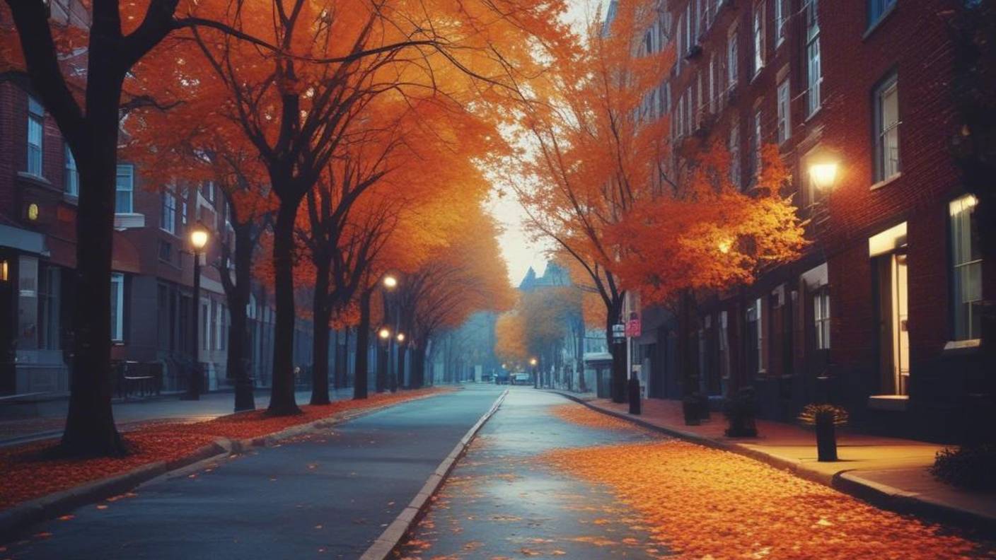 Грустный ветер ненавязчиво поёт