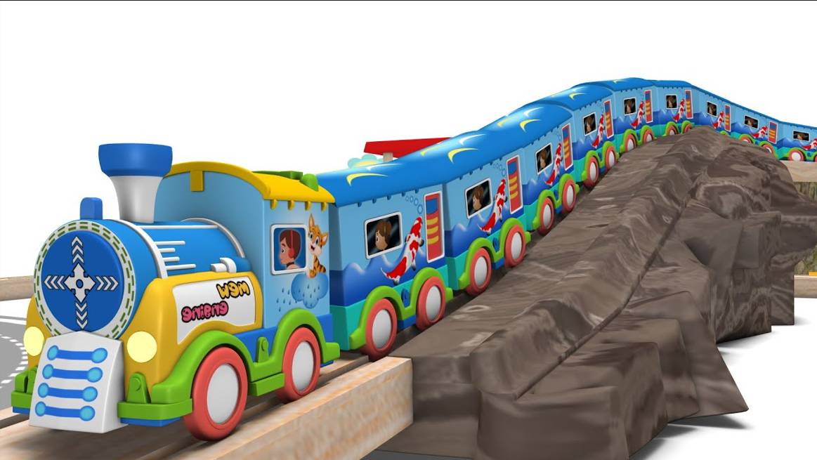 Мультики про поезда. Давайте построим мультяшный город! 🚂💥 Мультики для детей смотреть онлайн