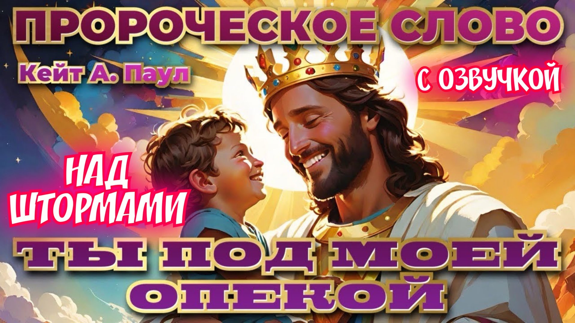 ПРОРОЧЕСКОЕ СЛОВО
«ТЫ ПОД МОЕЙ ОПЕКОЙ». НАД ШТОРМАМИ. С озвучкой
Кейт А. Паул