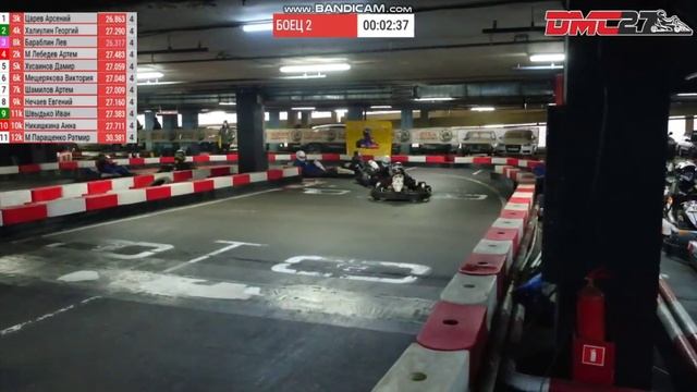 Трансляция гонок. ДМС-27. Этап №9. Заезд Боец №2.