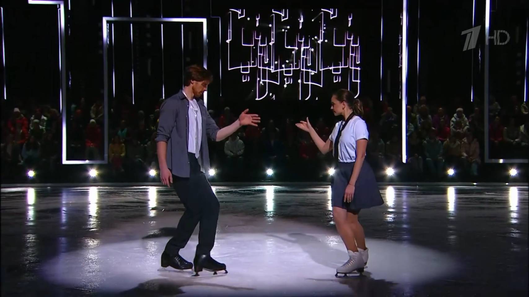 Выступление Арины Авериной и Владимира Морозова. Финал