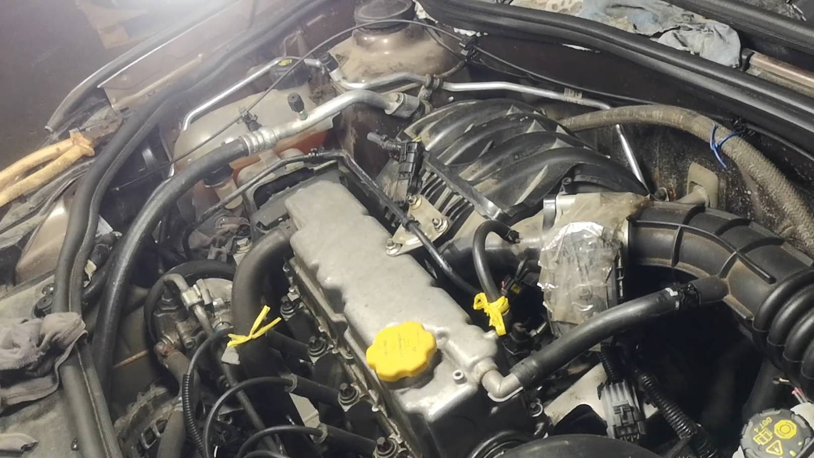 Тепловая раскачка двигателя.