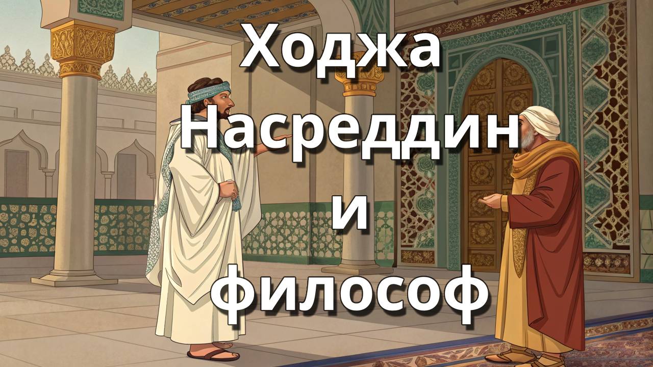 Ходжа Насреддин и философ или притча о том, как мы слышим только то, что хотим