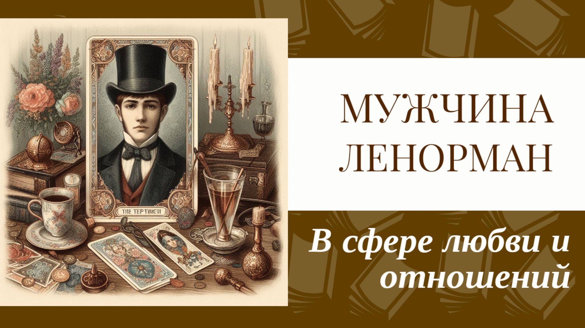Значение карты Мужчина Ленорман в сфере любви: плюсы и минусы таких отношений 👨❤️