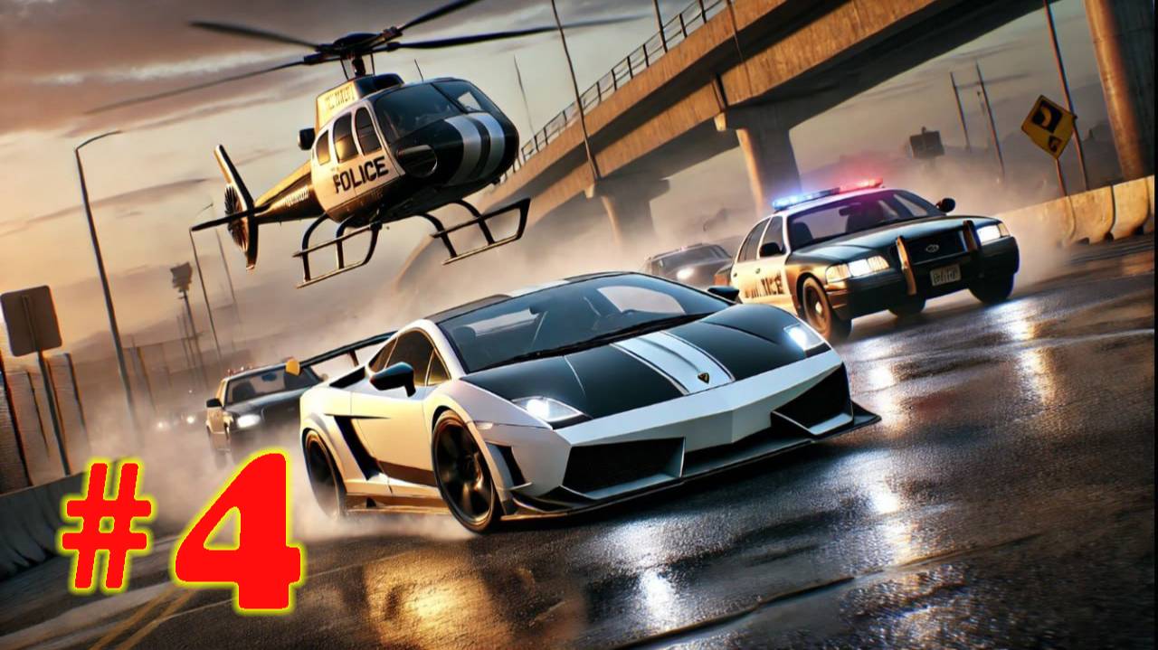 Need for Speed: Most Wanted  ➤ прохождение №4   | Босс №-10 Барон |