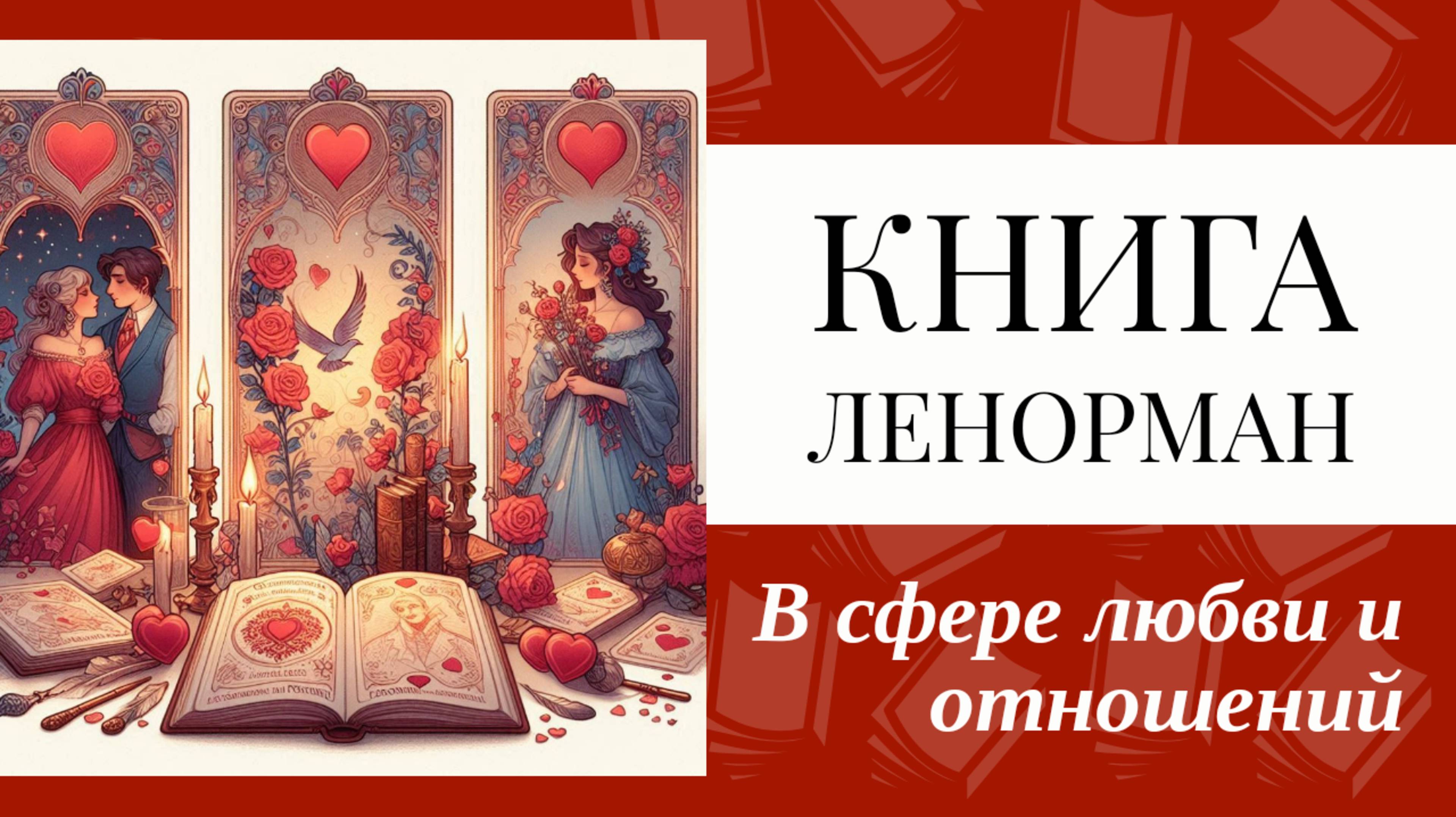 Карта Книга Ленорман любовь и отношения. Смотреть со звуком 🎶 Плюсы и минусы таких отношений