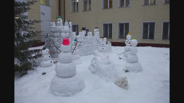 Битва снеговиков