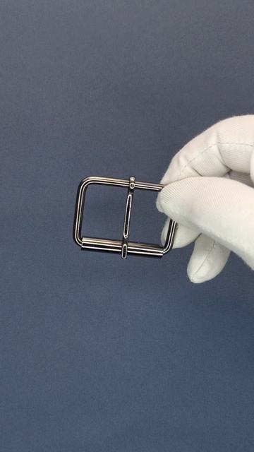 Пряжка темный никель  4х2,5 см. Артикул 05585