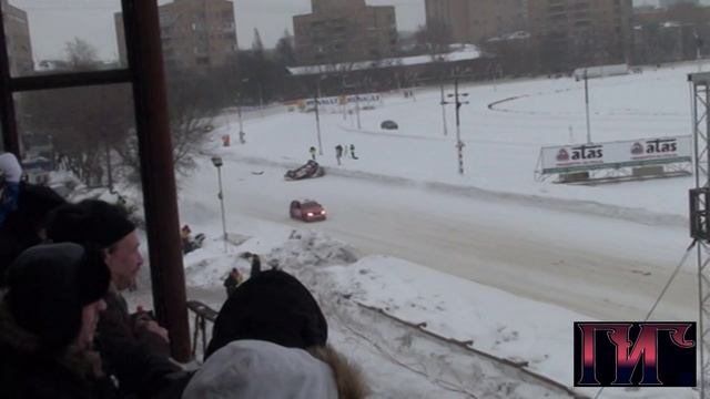 Переворот через крышу на гонке ЗВЕЗД "За рулем"